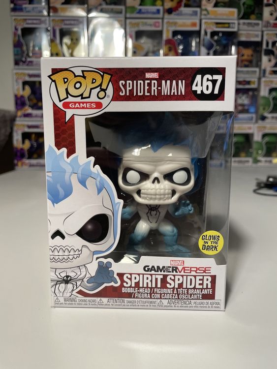 Funko Pop! Games Spirit Spider #467 Marvel Spider Man | Kaufen auf Ricardo