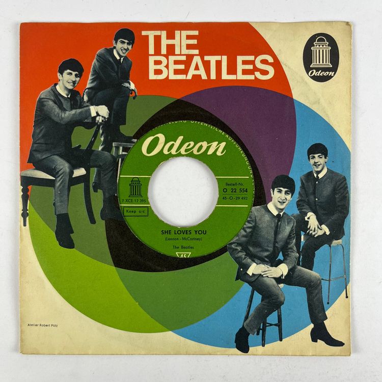 Single Vinyl 7'' Beatles, She Loves You/I'll Get You, Odeon (Gebraucht) in Wald ZH für CHF 3 ...