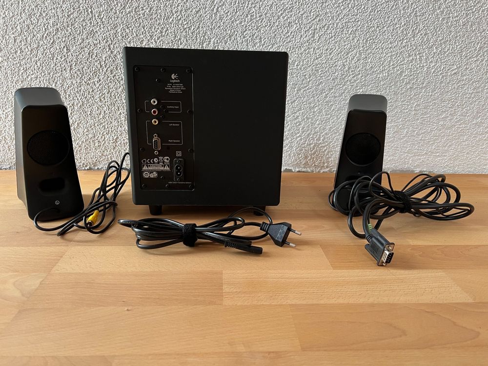 Logitech Stereo Speakers + Subwoofer (Gebraucht) in Langendorf für CHF ...