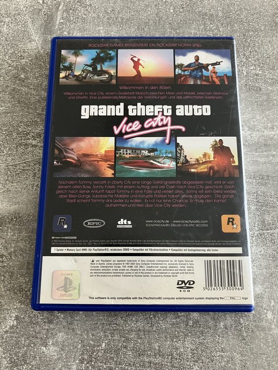 Playstation 2 GTA Grand Theft Auto Vice City (Gebraucht) in Emmenbrücke ...