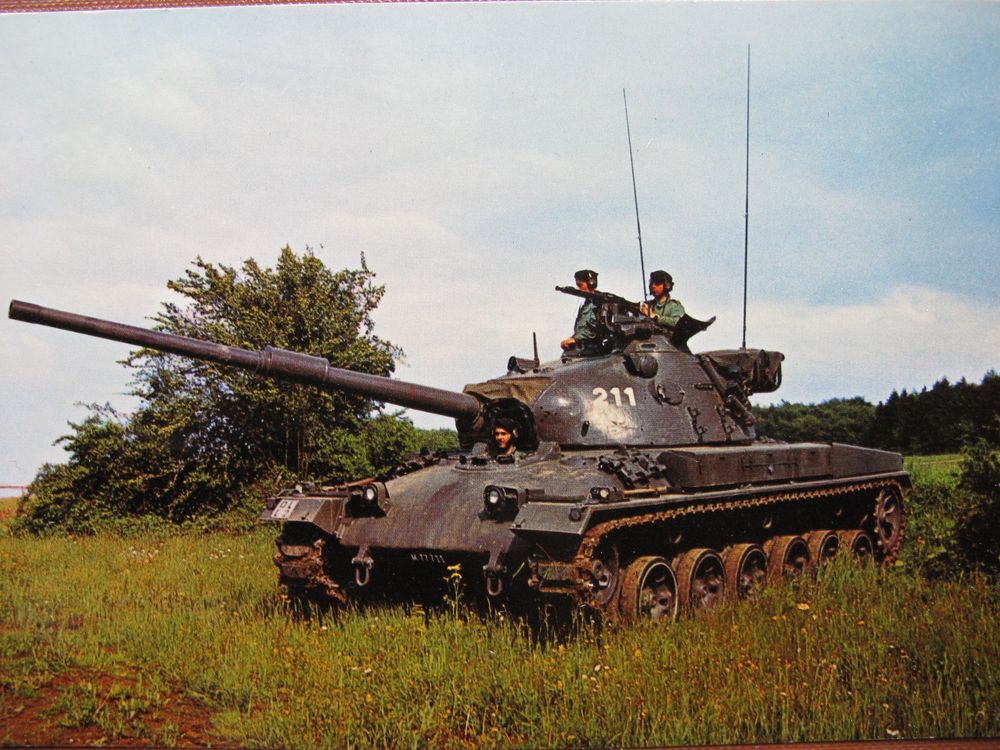 AK CH Militär Panzer 68 Char blindé Gf Perrochet | Kaufen auf Ricardo