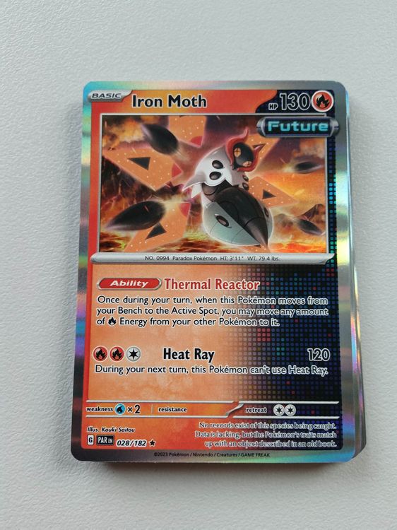 Iron Moth - Paradox Rift Pokemon Englisch (Gebraucht) in Altstätten SG ...