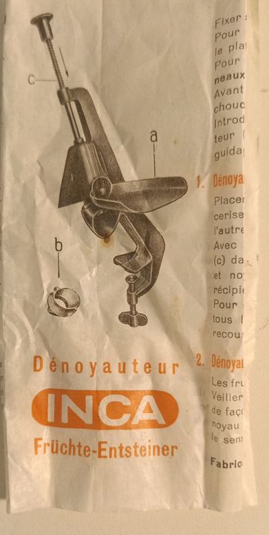 Entsteiner Inca Früchte, Vintage. (nov186) (Neu (gemäss Beschreibung ...