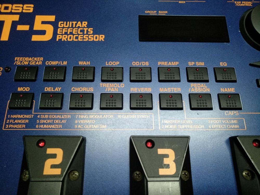 Boss GT5 Real Original Multieffects Pedalboard Made in Japan (Gebraucht ...