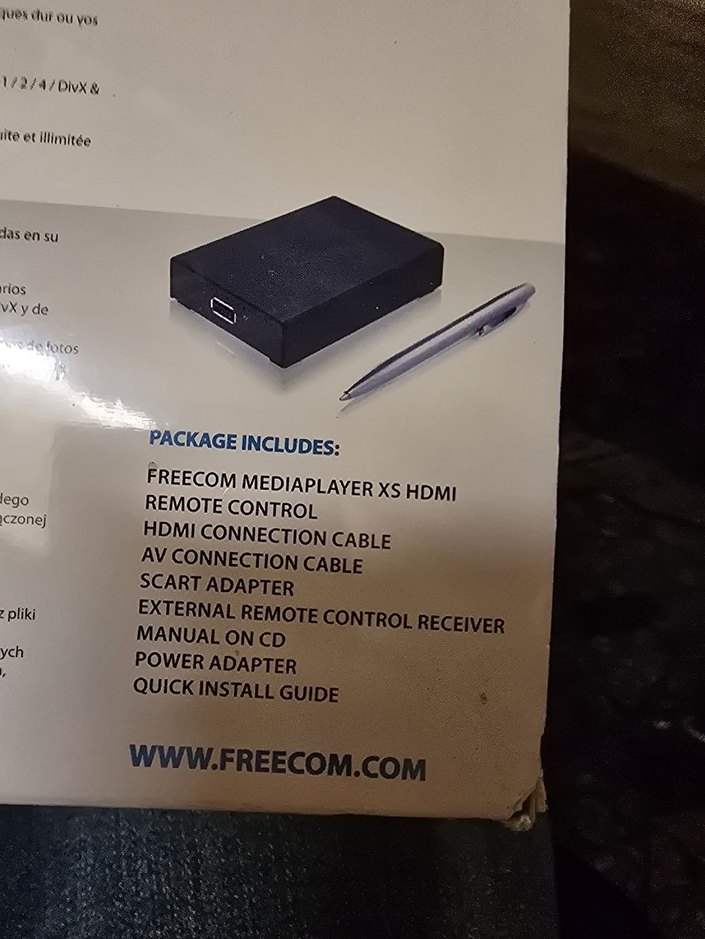 Freecom Media Player XS HDMI Neu OVP (D) (Neu und originalverpackt) in ...