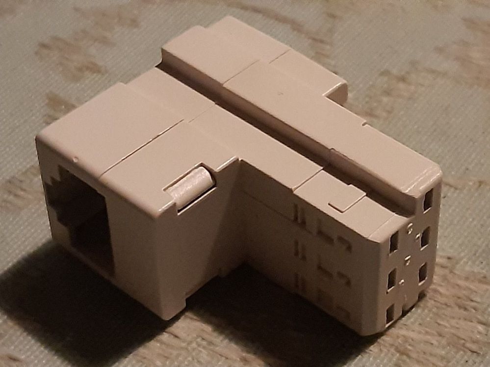 Stecker Adapter TT83 / RJ45 - neuwertig | Kaufen auf Ricardo