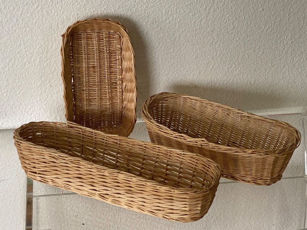 3 Körbe für alle Gelegenheiten und als Aufbewahrung (Gebraucht) in ...