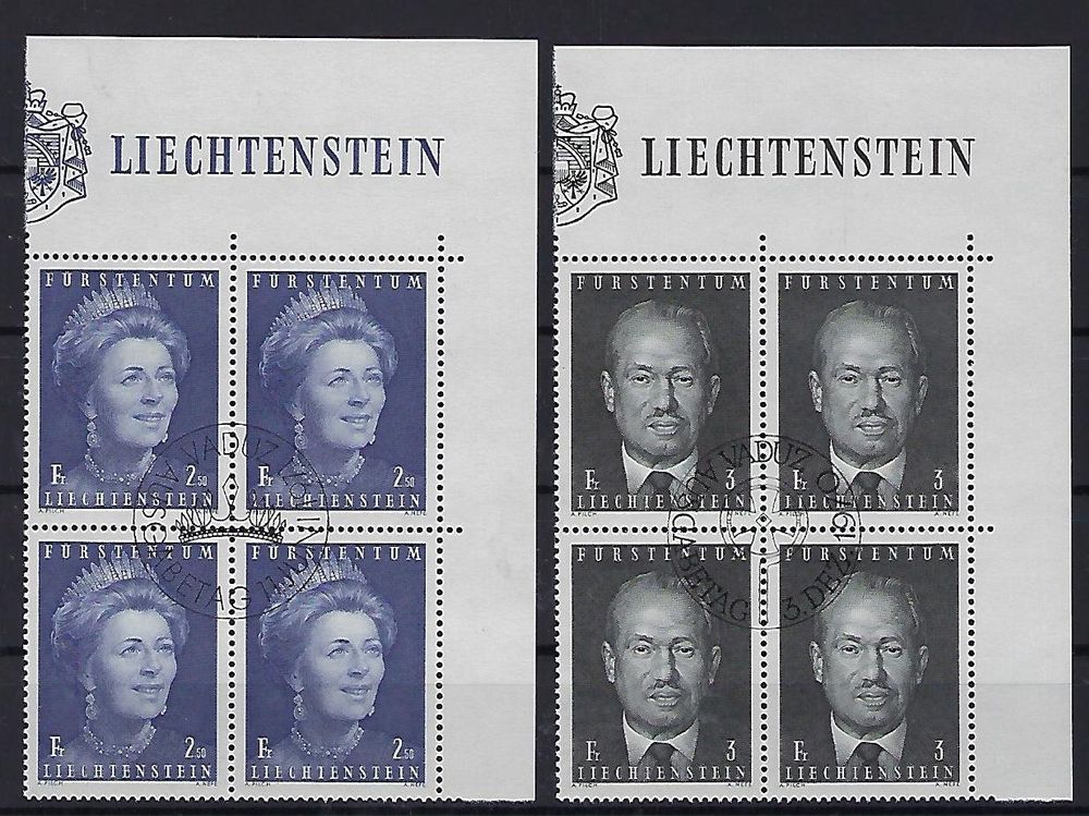 1970 Liechtenstein Viererblocks 11831 (Gebraucht) in Lunden für CHF 3 – mit Lieferung auf ...