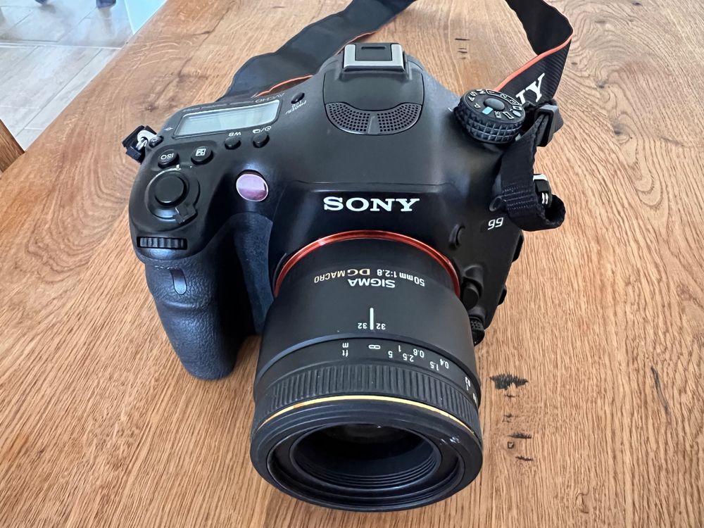 Sony SLT-A99V Alpha 99 mit GPS - Sigma 50mm 1:2.8 Objektiv | Kaufen auf ...