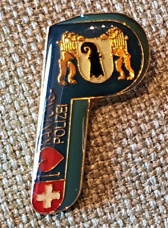 L745 - Pin I Like Kantons Polizei Basel Stadt (Gebraucht) in Reinach BL für CHF 1.5 – mit ...