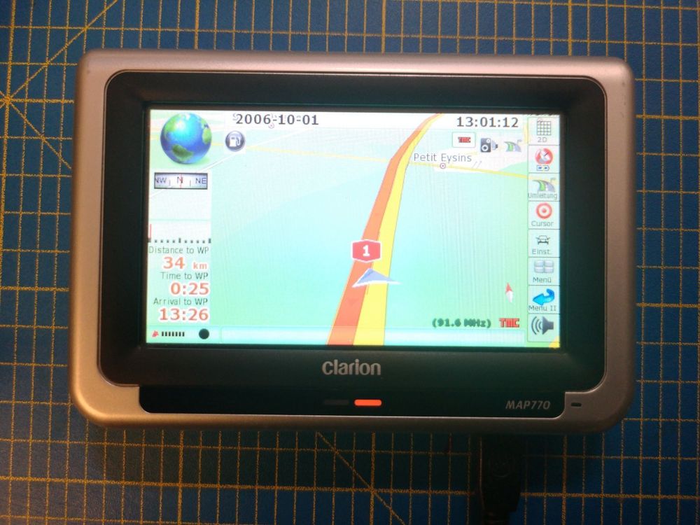 Navigation CLARION MAP 770 (Gebraucht) in Waldenburg für CHF 5 – mit ...