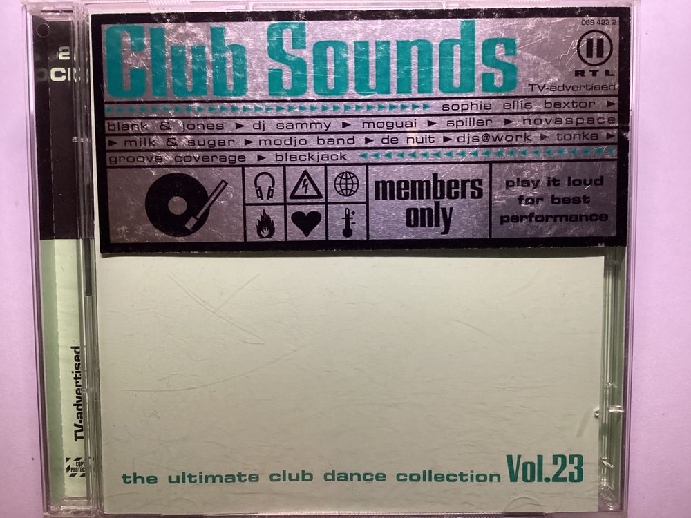 2CD Various – Club Sounds Vol.23 (Gebraucht) in Reinach AG für CHF 2 ...