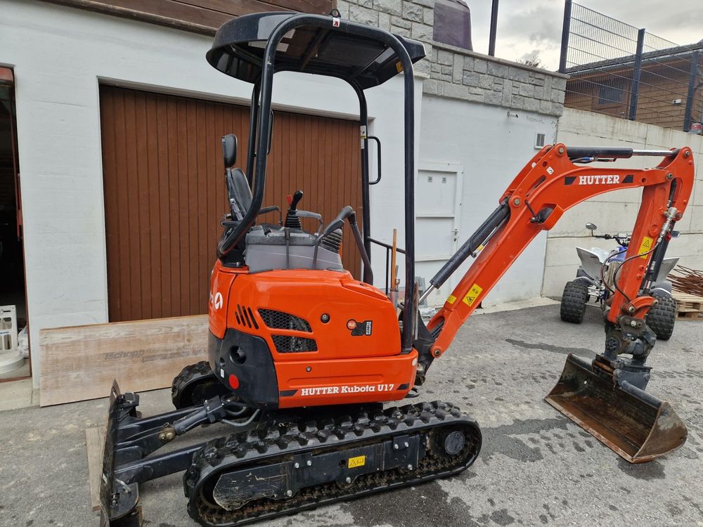Hutter Kubota U17-3 (Gebraucht) in St. Niklaus VS für CHF 27290 – mit ...