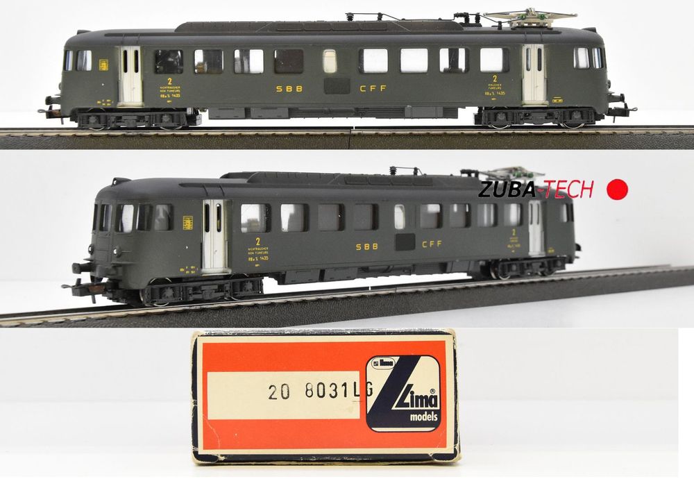 Lima 208031LG Triebwagen RBe 4/4 SBB H0 GS Analog mit OVP | Acheter sur Ricardo
