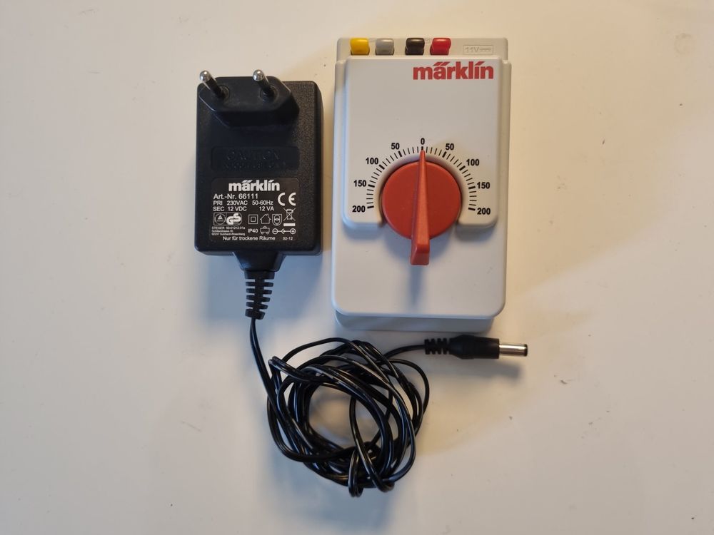 Märklin Z 67013 Fahrgerät 67020 mit Adapter 230 Volt (Gebraucht) in ...