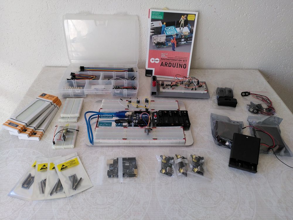 Arduino Kit: Arduinos, Breadboards, Jumper Wires, etc ab 1.- (Neu (gemäss Beschreibung)) in ...