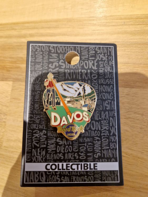 Hard Rock Collectible Pin Davos (Hard Rock Hotel) (Neu und ...
