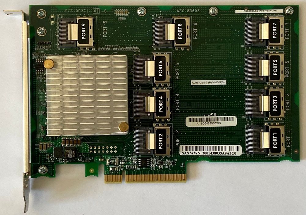 HP SAS3 Expander 12Gb Gen9 DL380 RAID JBOD PCIe 761879-001 | Kaufen auf ...