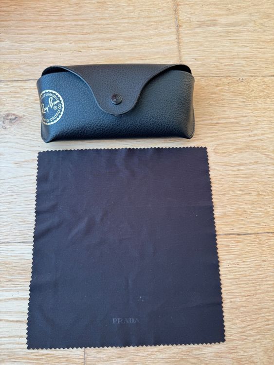 Ray Ban Brillenetui inkl. Prada Brillentuch | Kaufen auf Ricardo