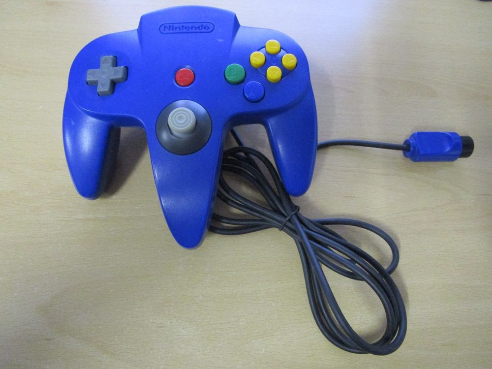 Nintendo 64 Controller - Original Nintendo - blau N64 | Kaufen auf Ricardo