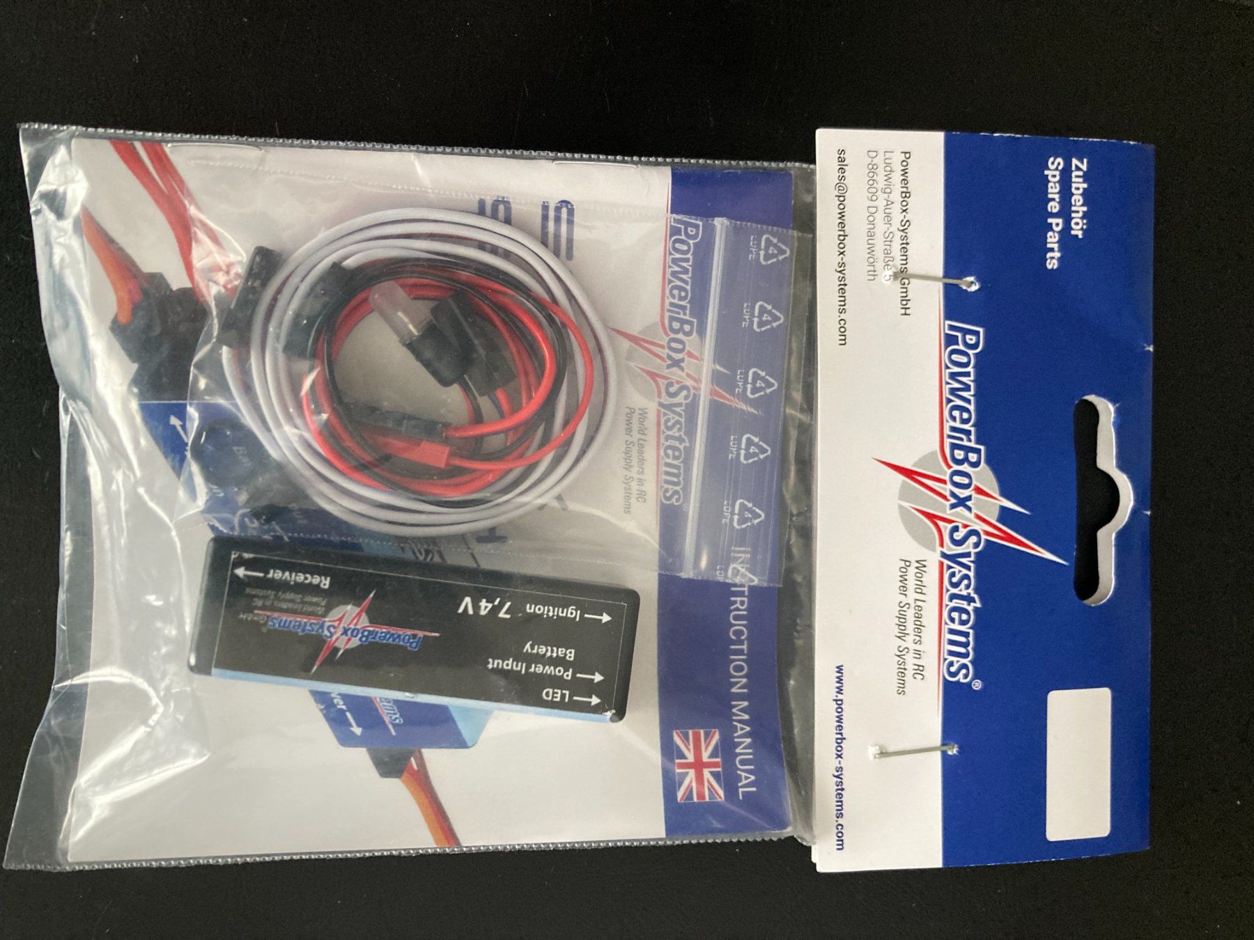 POWERBOX SYSTEMS SPARK SWITCH 7,4V ZÜNDSCHALTER (Neu (gemäss ...