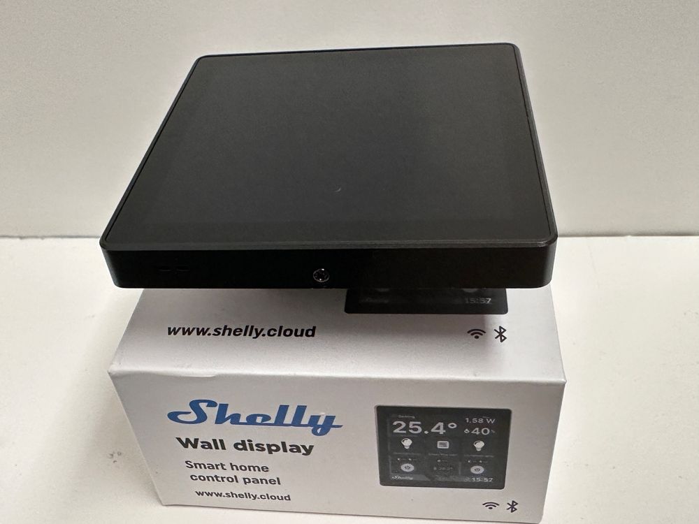 Shelly Wall Display Touchpanel Android Schwarz (Gebraucht) in Ried-Brig ...
