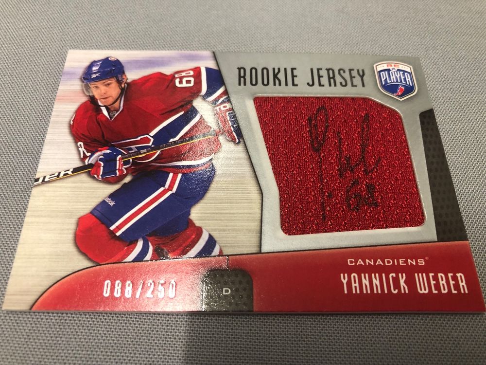 Yannick Weber ZSC Nhl Hockey Jersey Card signiert limitiert (Gebraucht) in Meierskappel für CHF ...