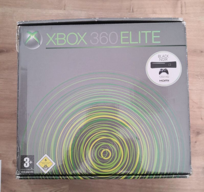 Xbox360 Elité 120 GB HD OVP mit wireless Controller schwarz | Kaufen ...