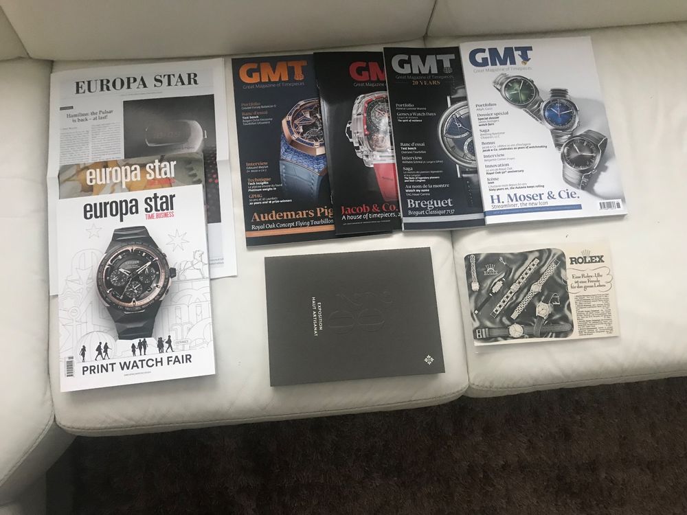 CATALOGUE ET LIVRES ET PUBLICITÉS ROLEX AUDEMARS & MOSER GMT (Neu (gemäss Beschreibung)) in ...