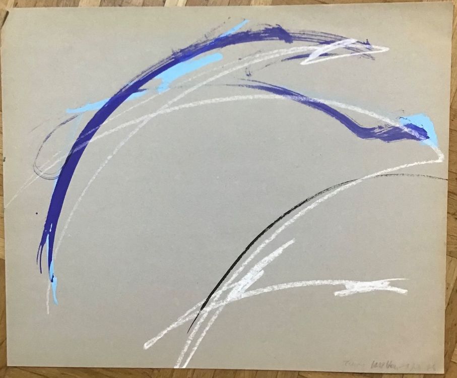 Abstrakte Mischtecknik Unleserlich Signiert (Gebraucht) in Root für CHF 10 – mit Lieferung auf ...