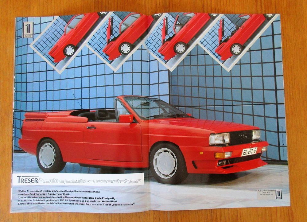 Audi Urquattro Treser Super 200 Roadster Superpfeil Largo | Kaufen auf ...