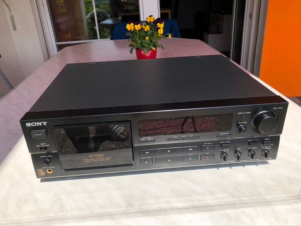 Sony Tape Deck TC-K 770ES High End in Neuzustand /Revidiert (Gebraucht ...