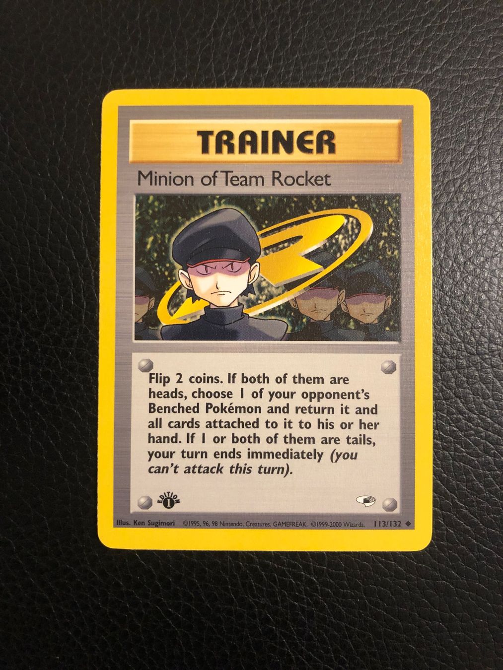 Gym Heroes Minion of Team Rocket 113/132 1st edition Ab 1 (Gebraucht ...