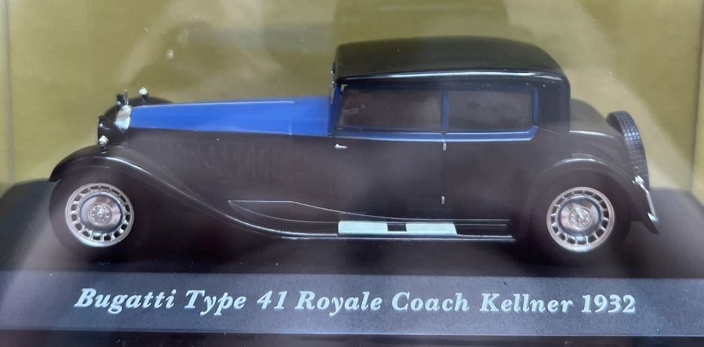 Bugatti Type 41 Royale Coach Kellner 1932 1/43 (Neu und ...