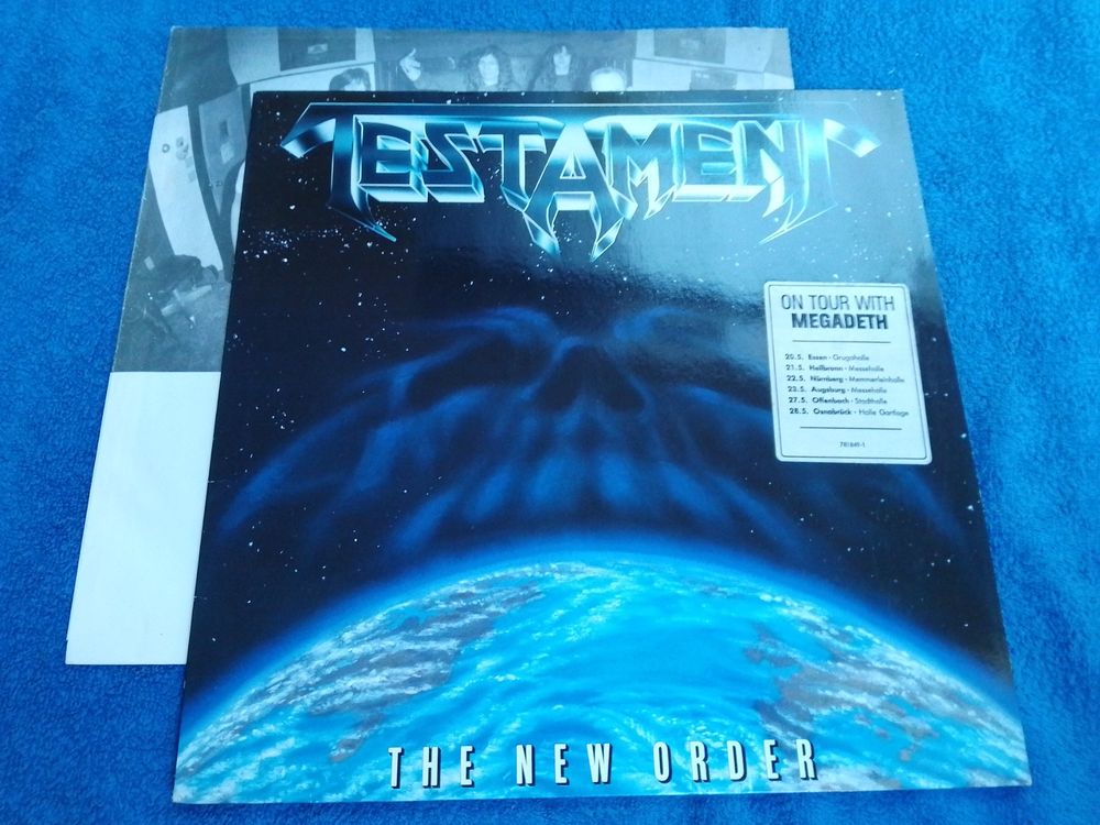 TESTAMENT - the new order 12" NEAR MINT 1988 megaforce (Gebraucht) in ...