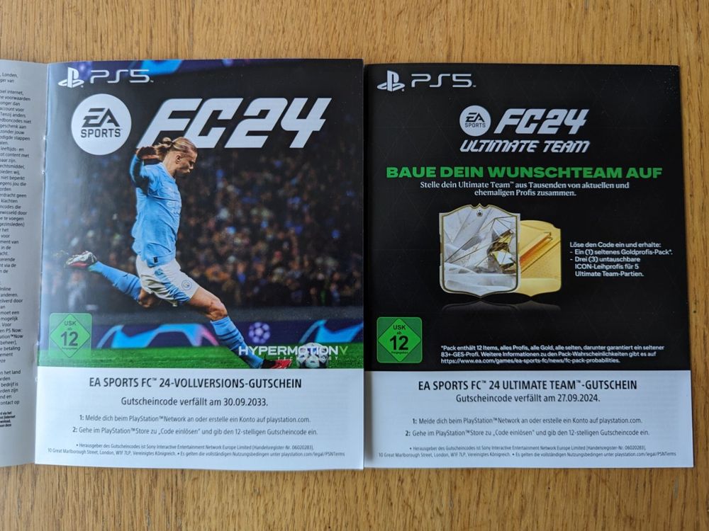 EA Sports FC24 / Fifa 24 für die PS5 (Neu (gemäss Beschreibung)) in ...