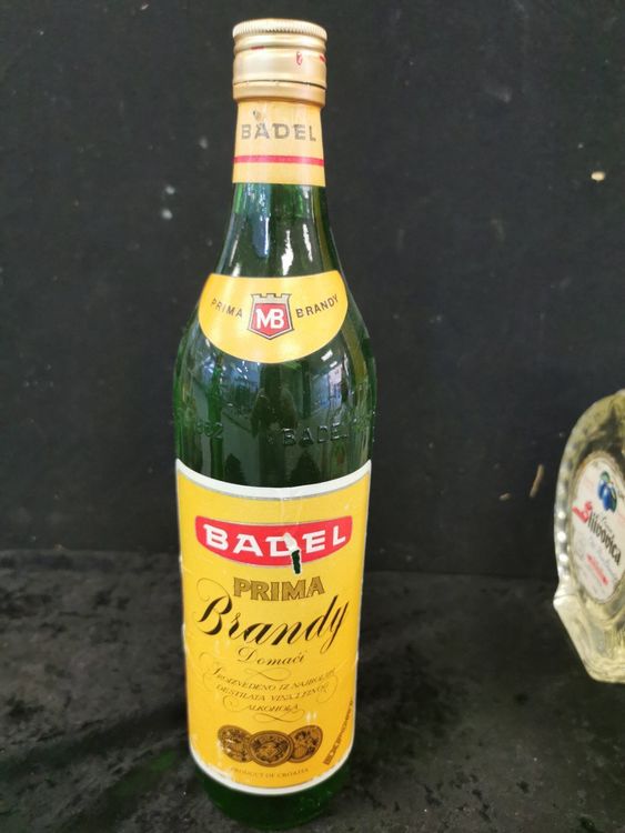 BRANDY PRIMA BADEL CROATIE ANCIENNE BOUTEILLE (Neuf (Voir description ...