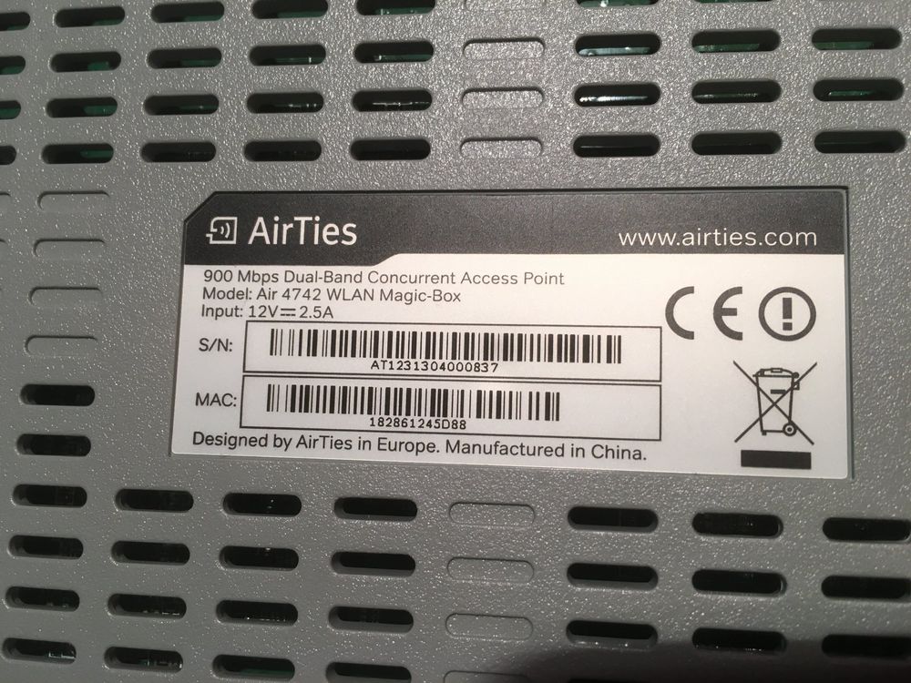 Swisscom WLAN Magic Box AirTies Air 4742 Top Zustand! (Neu (gemäss ...