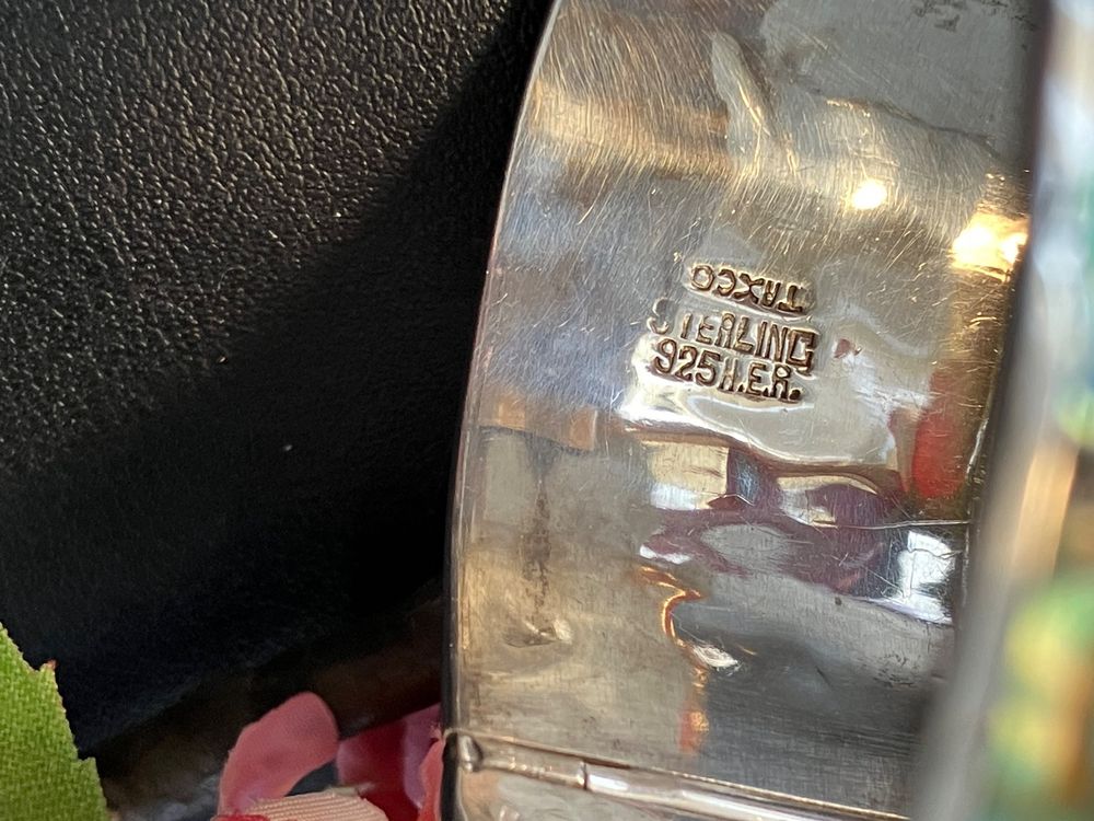 Vintage Silber 925er Taxco Armband mit Abalone Muschel | Kaufen auf Ricardo