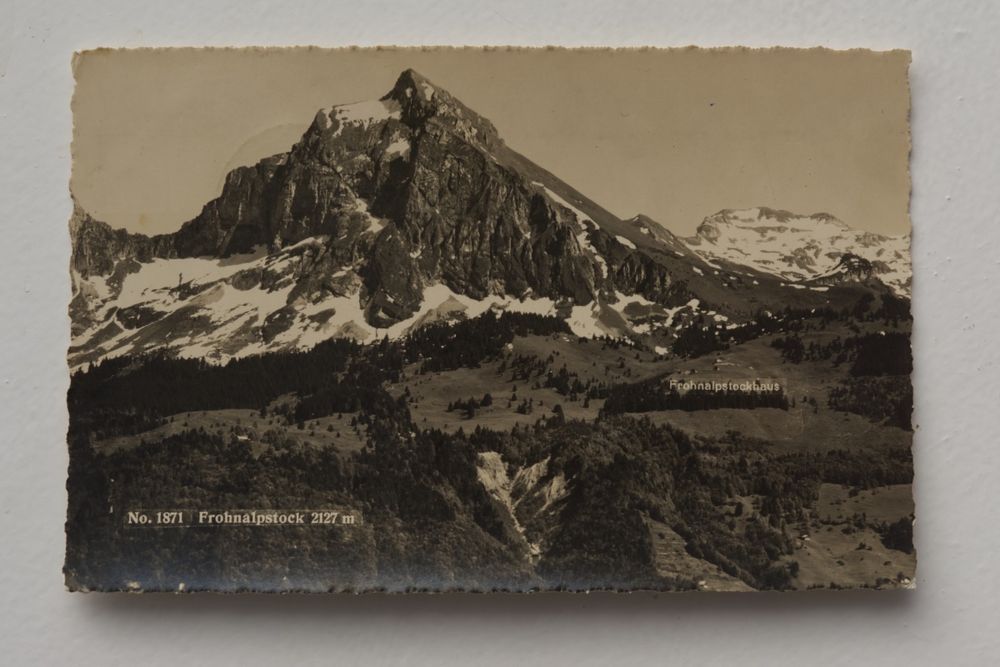 Alte Postkarte Fronalpstock ob Mollis (Gebraucht) in Weinfelden für CHF ...