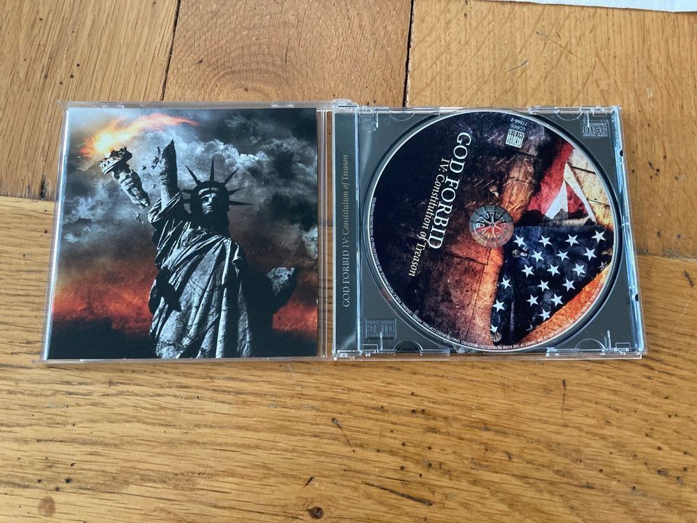 GOD FORBID IV: Constitution of treason CD Metalcore Heavy (Gebraucht ...