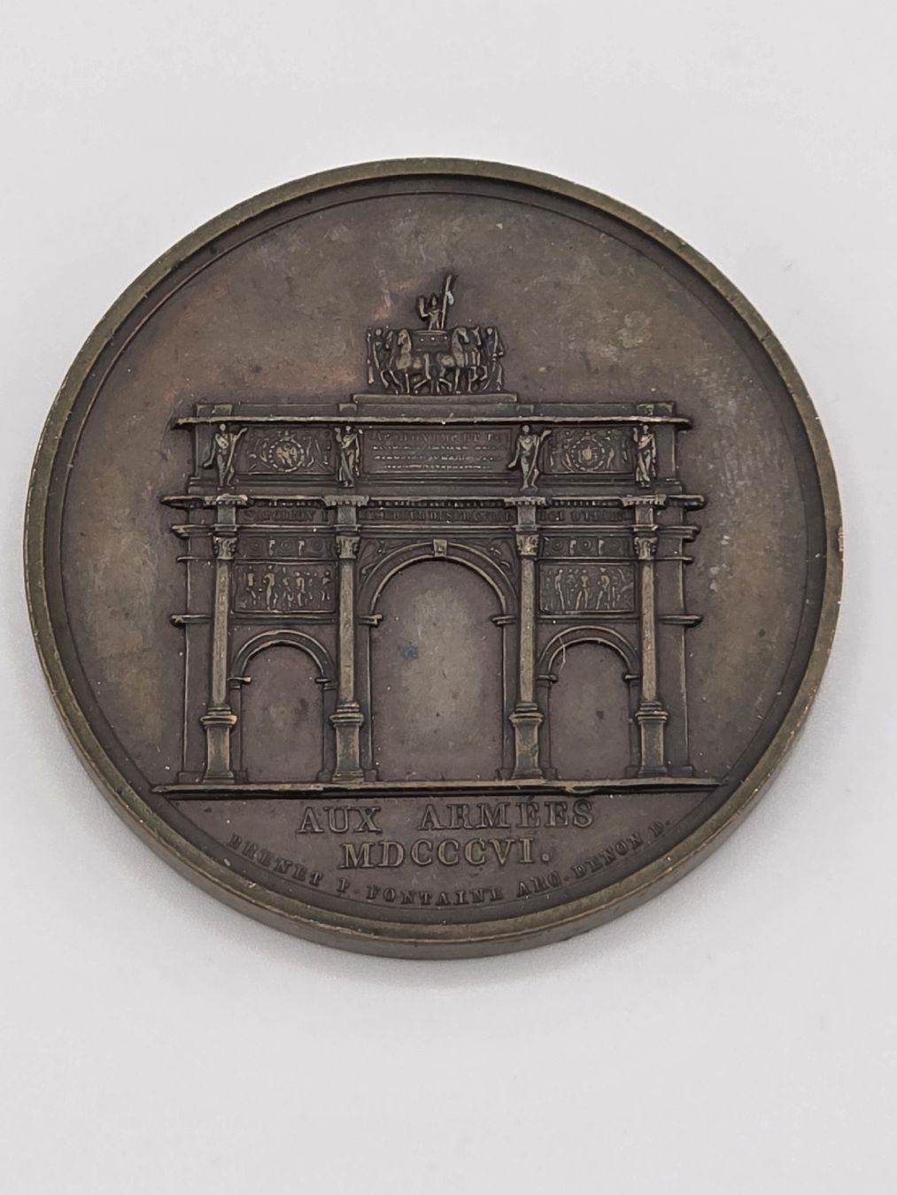 Historische Medaille – Napoléon Bonaparte / Arc de Triomphe (Gebraucht ...