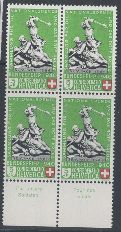 Viererblock PP3 mit nicht kat. Rasterfehler ** | Kaufen auf Ricardo