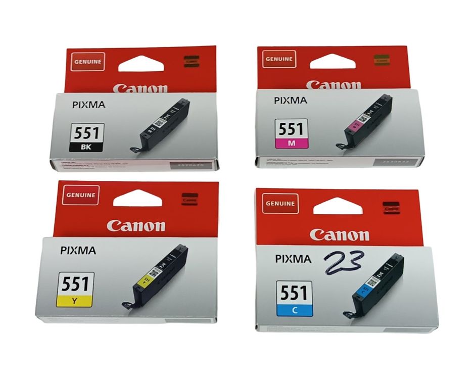 CANON PIXMA CLI-551 Set BK-M-C-Y (Neu und originalverpackt) in Luzern ...