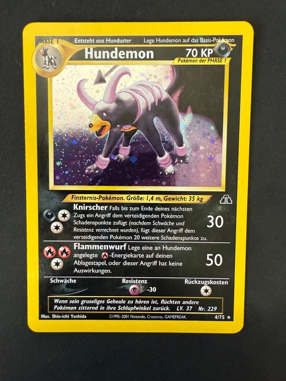 🔥 Hundemon Neo Discovery DE🔥 (Gebraucht) in Felben-Wellhausen für CHF ...