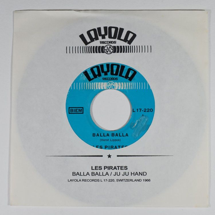 CH-Single: THE PIRATES - Balla Balla / Ju Ju Hand (Gebraucht) in ...