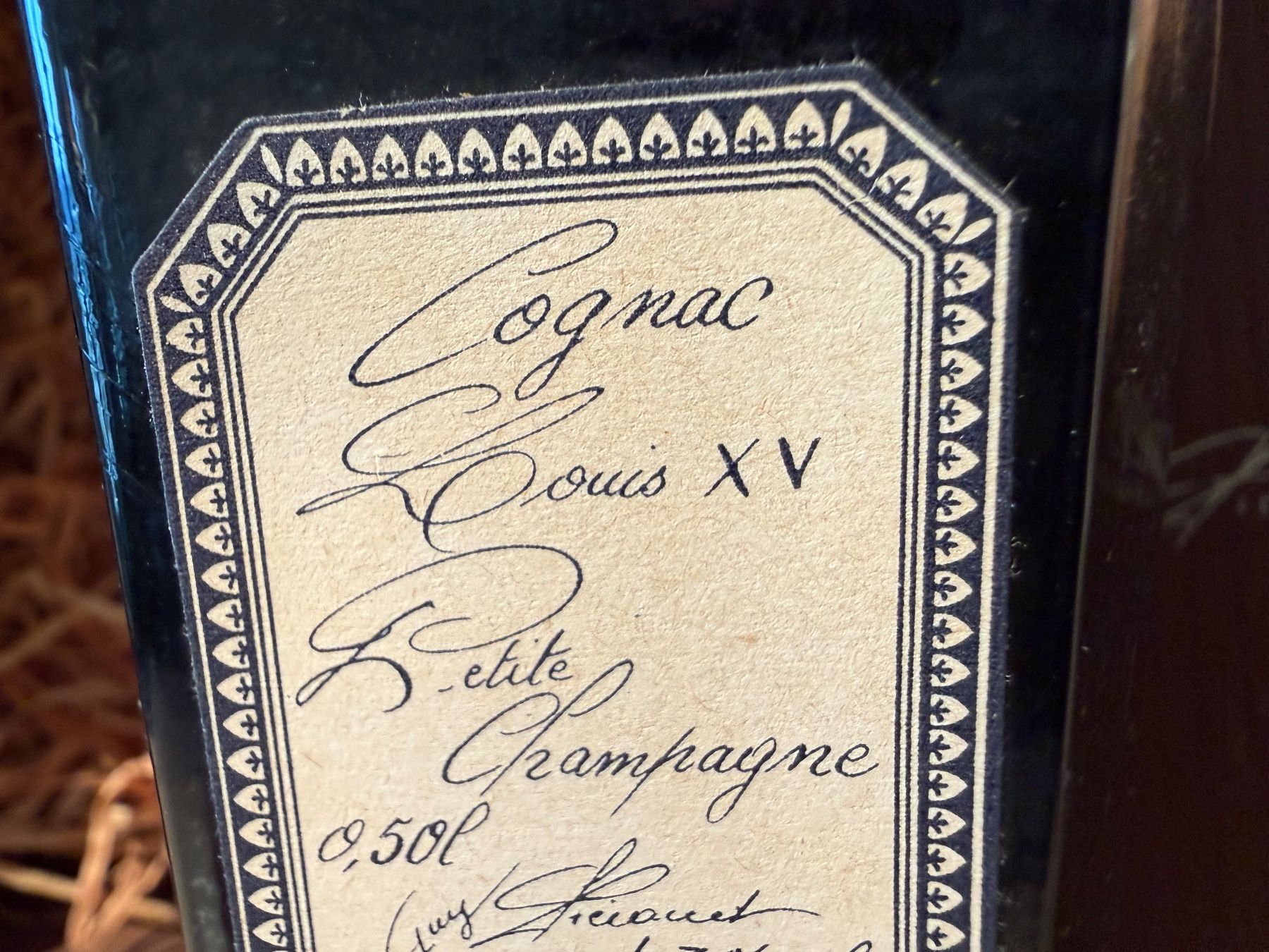 Cognac Louis XV Petite Champagne 50cl. in OHK - Rarität! (Neu und ...