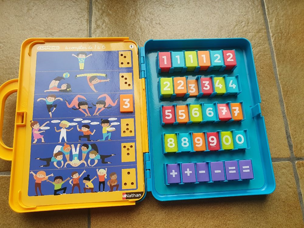 Nathan J'apprends a compter, jeu maths, mathematikspiel (Neu (gemäss ...