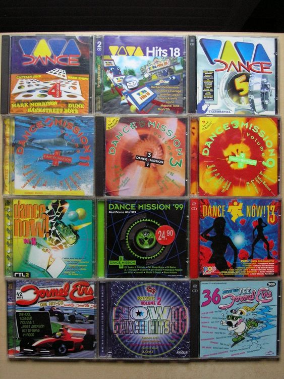 CD SAMMLUNG DANCE HITS (Gebraucht) in Zuzwil SG für CHF 9.5 – mit ...