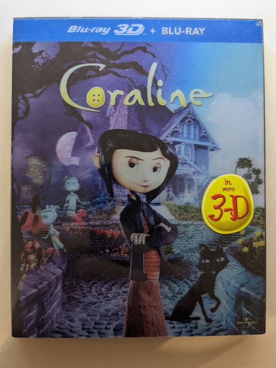 Coraline [Blu-ray/2D&3D] (Neu und originalverpackt) in Port für CHF 9 – mit Lieferung auf ...